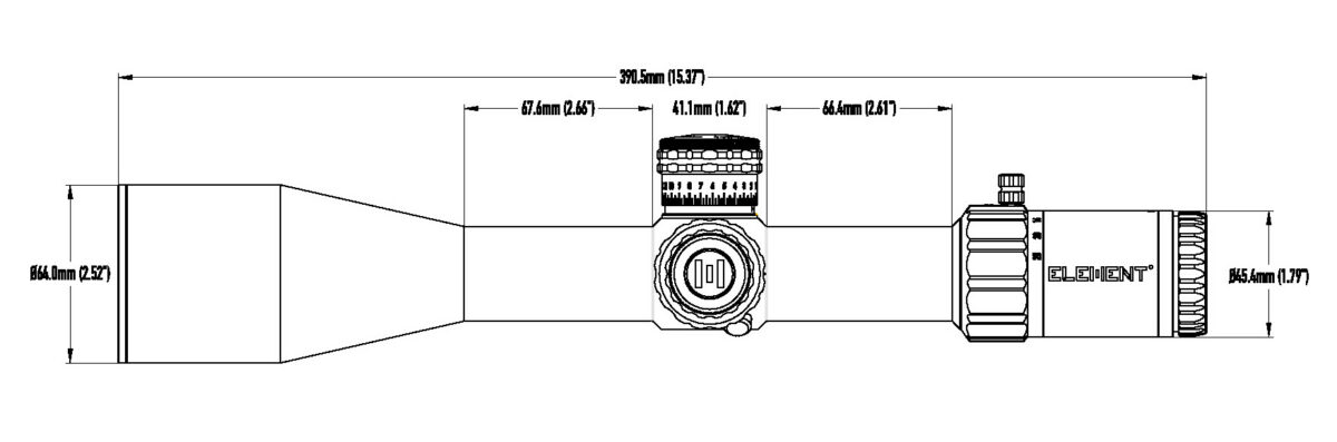 Titan Riflescope - Element Optics | Premium Riflescopes & Optics